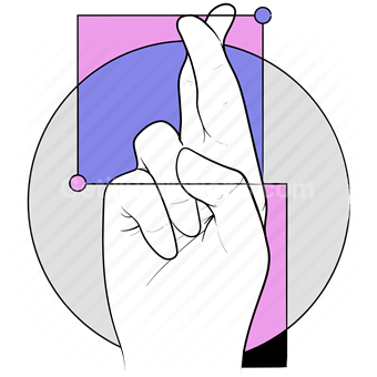 Download hand, gesture, shapes, shape, fingers crossed, luck, good luck ...