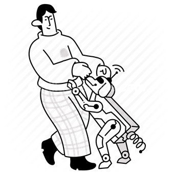 Download robot, robotic, tech, animal, pet, dog, engineering, man- Indo ...