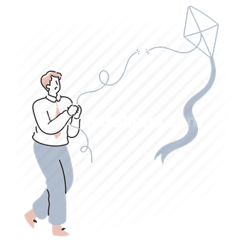 Download flying, kite, damage, fail, failure, broken, damaged, man ...