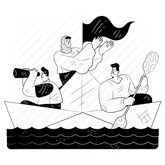 Download teamwork, team, tasks, boat, group, ship, working together ...